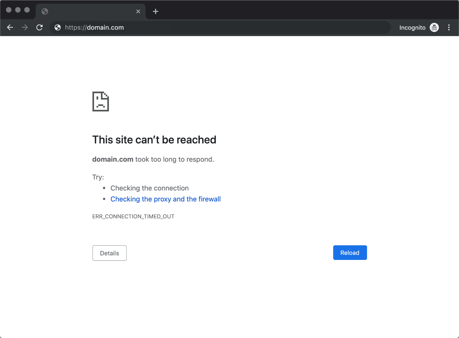 How to Fix the ERR CONNECTION TIMED OUT Error - Professional WordPress ...